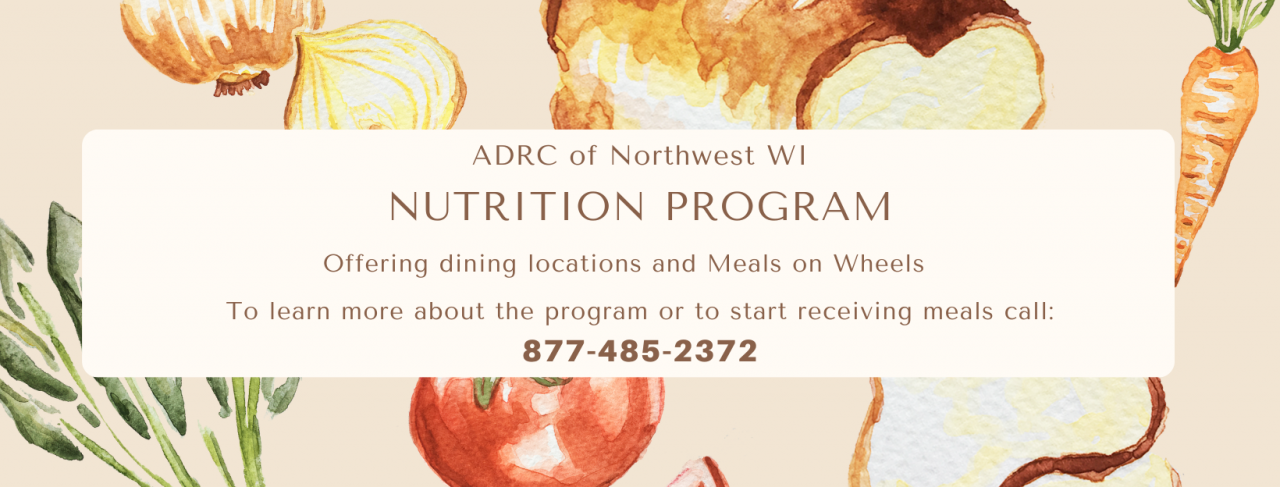 Nutrition | ADRC of NW WI