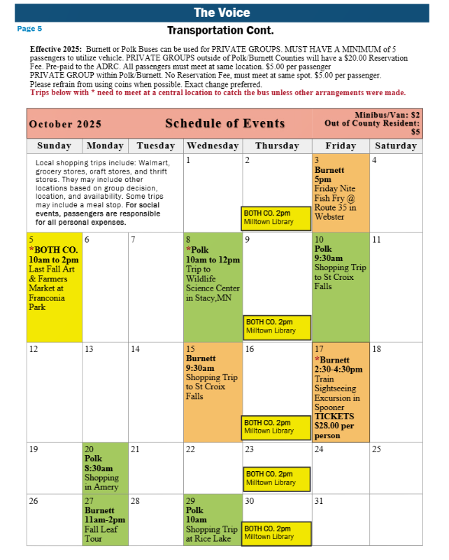 Social Transportation | ADRC of NW WI